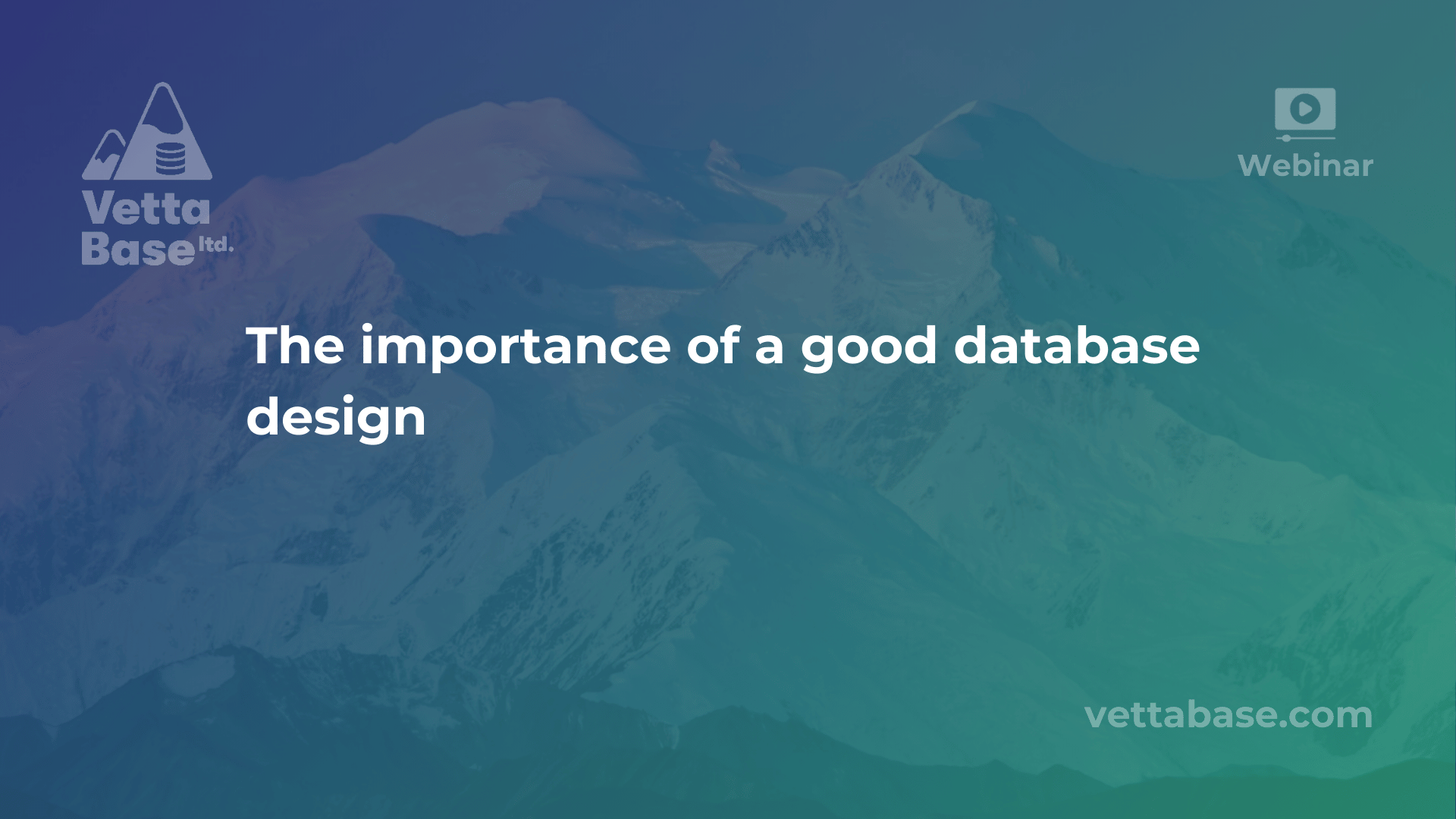 The importance of a good database design - Vettabase The importance of a good database design - Vettabase